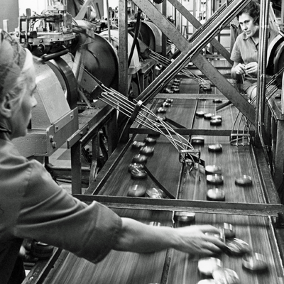 Löpande band — Snus- och tändsticksmuseum